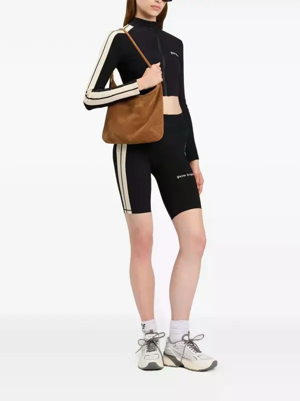 Palm Angels Logo Track Biker Shorts