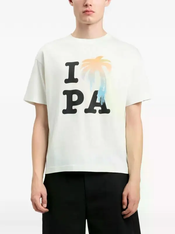Palm Angels Front Graphic T-shirt