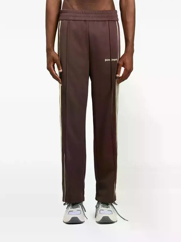 Palm Angels Logo Stripe Track Pants