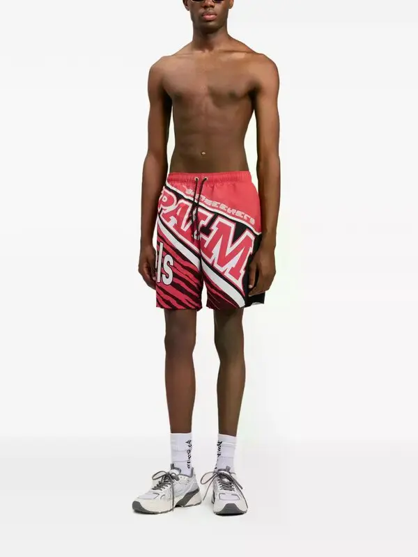 Palm Angels Racing Graphic Swimshorts