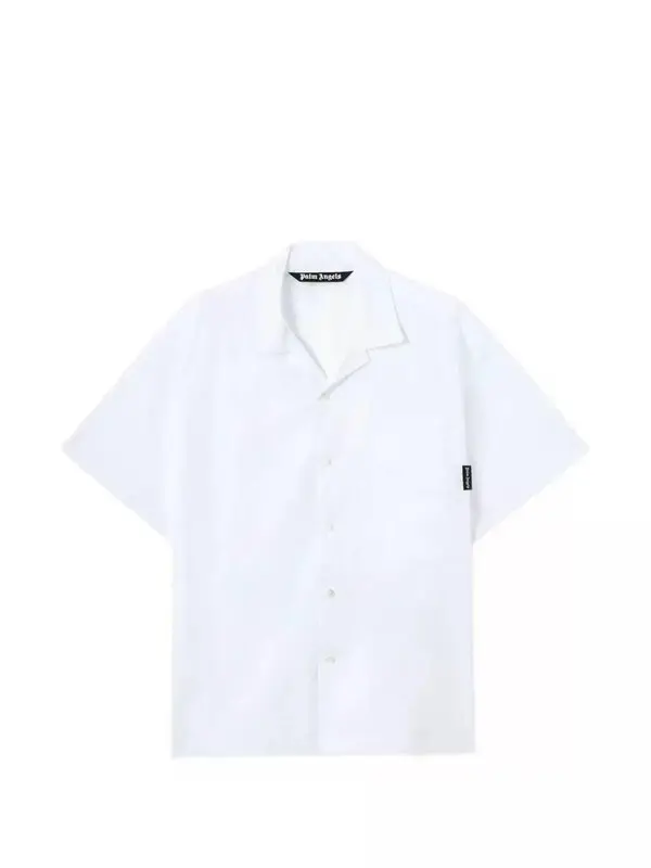 Palm Angels Logo Bowling Shirt