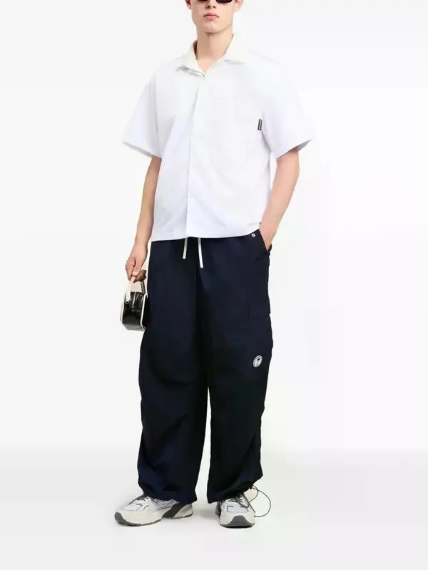 Palm Angels Logo Bowling Shirt
