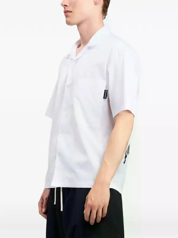 Palm Angels Logo Bowling Shirt