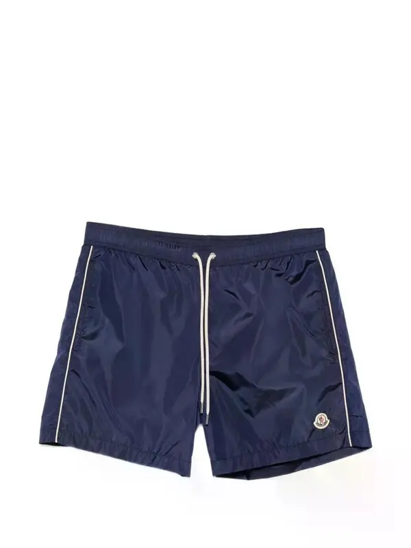 Moncler Drawstring Swim Shorts - Blue