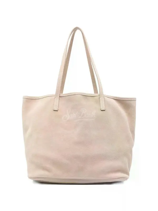 MC2 SAINT BARTH City Suede Tote Bag - Neutrals