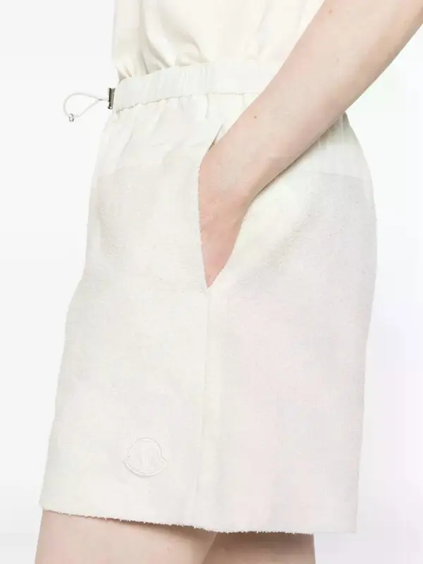 Moncler Logo-patch Drawstring Shorts