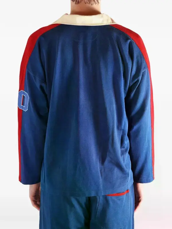 BODE Lakewood Logo-patch Panelled Shirt