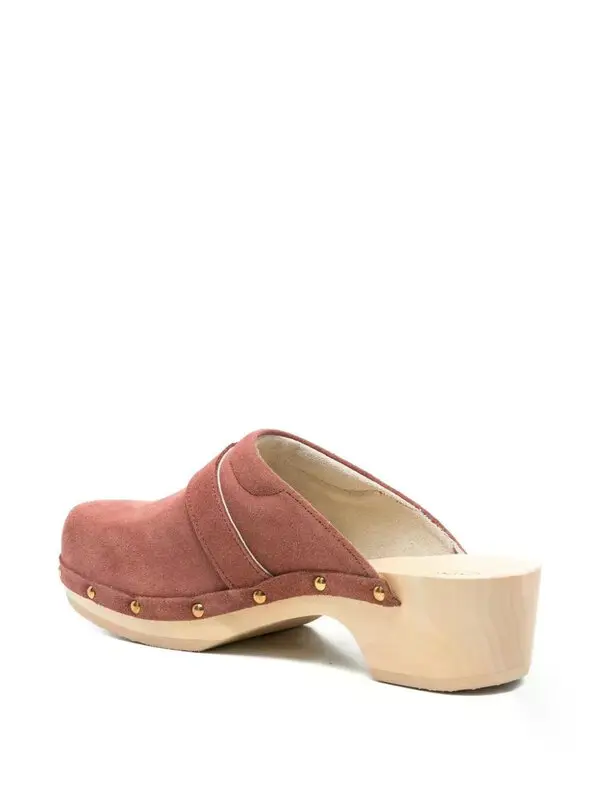 DR. SCHOLL'S SHOES Pescura Buckle-fastening Clogs - Red