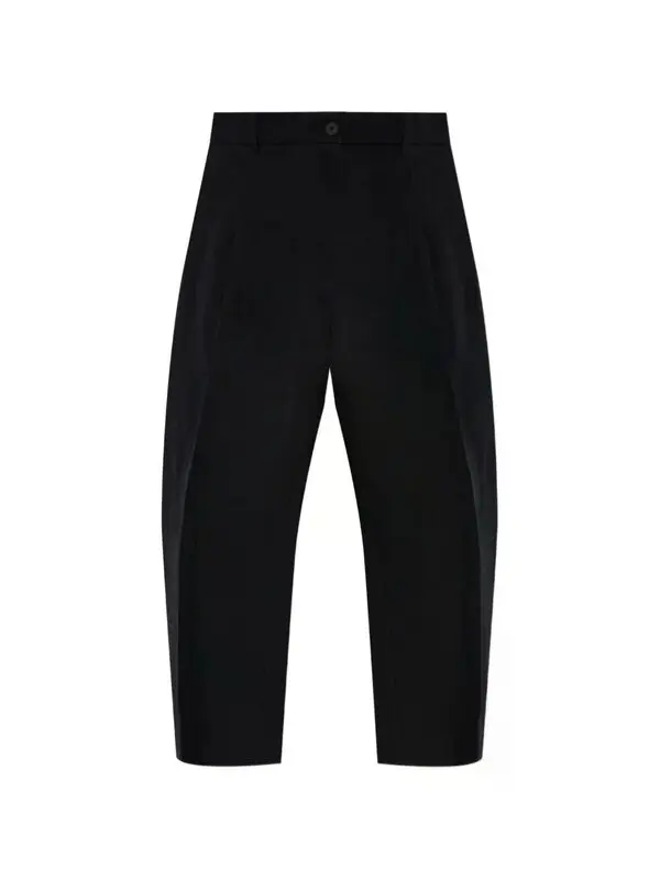 Studio Nicholson Minos Pleated Trousers - Black