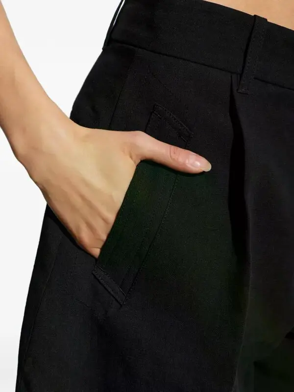 Studio Nicholson Minos Pleated Trousers - Black