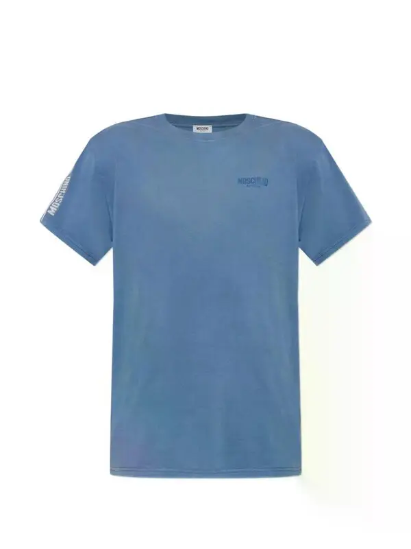 Moschino Logo-detail Cotton T-shirt