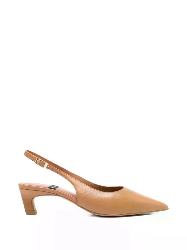 ANGEL ALARCON Suzanne Slingback Pumps - Neutrals