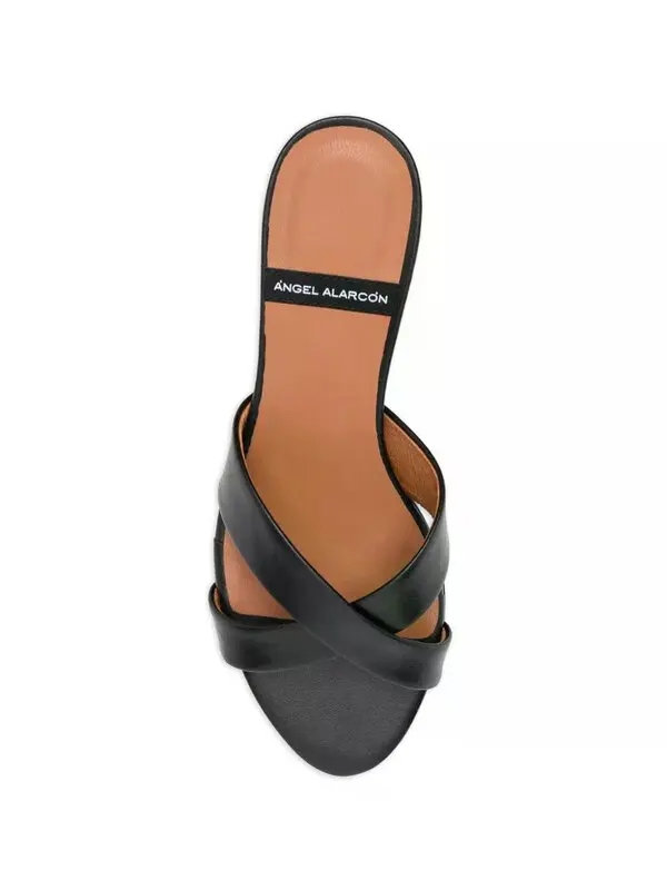 ANGEL ALARCON Elodia Round-toe Strap Sandals