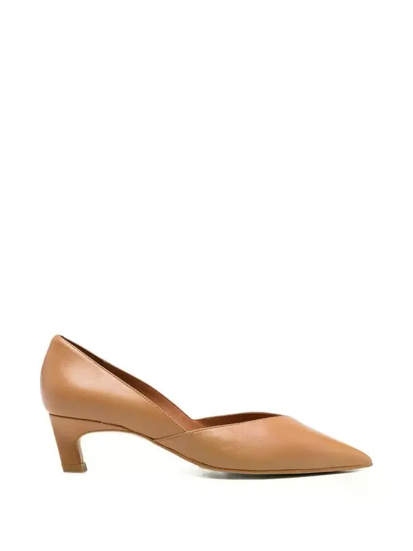 ANGEL ALARCON Brizia Pointed-toe Pumps - Neutrals