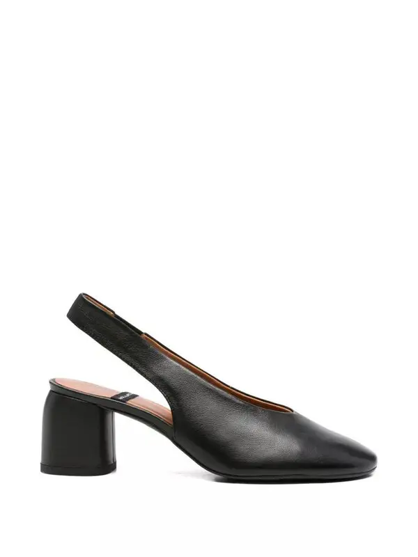 ANGEL ALARCON Beira Round-toe Pumps - Black