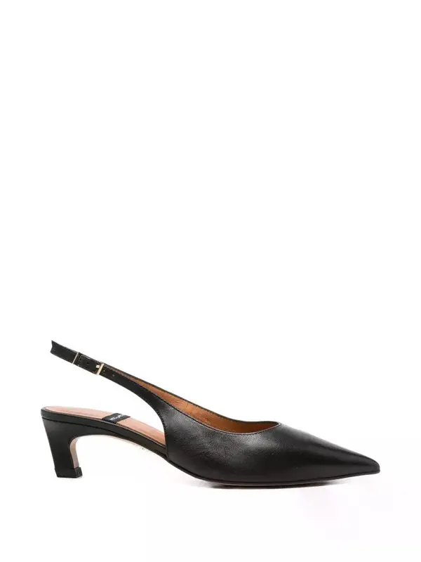 ANGEL ALARCON Suzanne Pointed-toe Pumps - Black