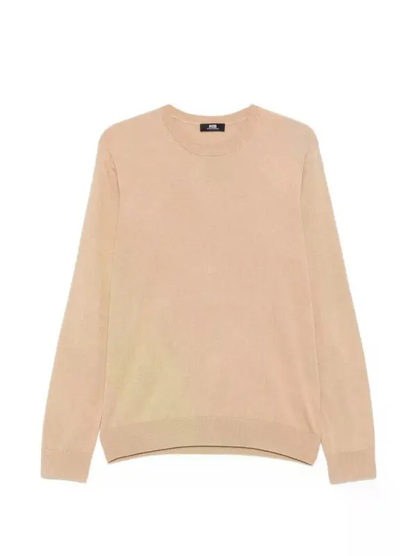 Alpha Studio Crew-neck Sweater - Neutrals