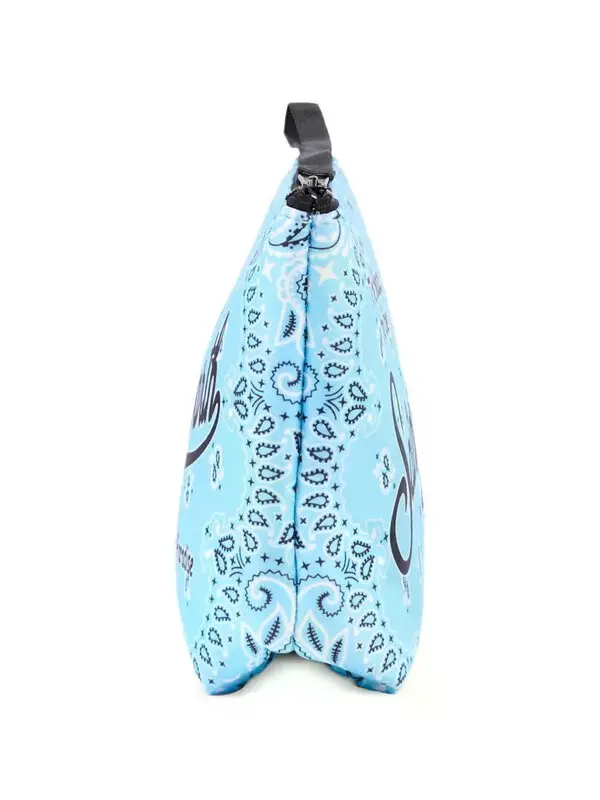 MC2 SAINT BARTH Bandana-print Pouch - Blue