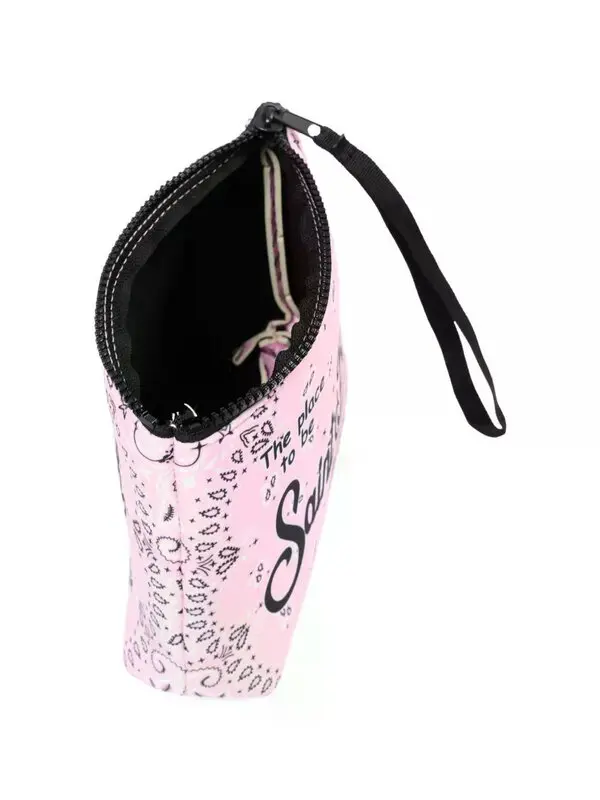 MC2 SAINT BARTH Bandana-print Pouch - Pink