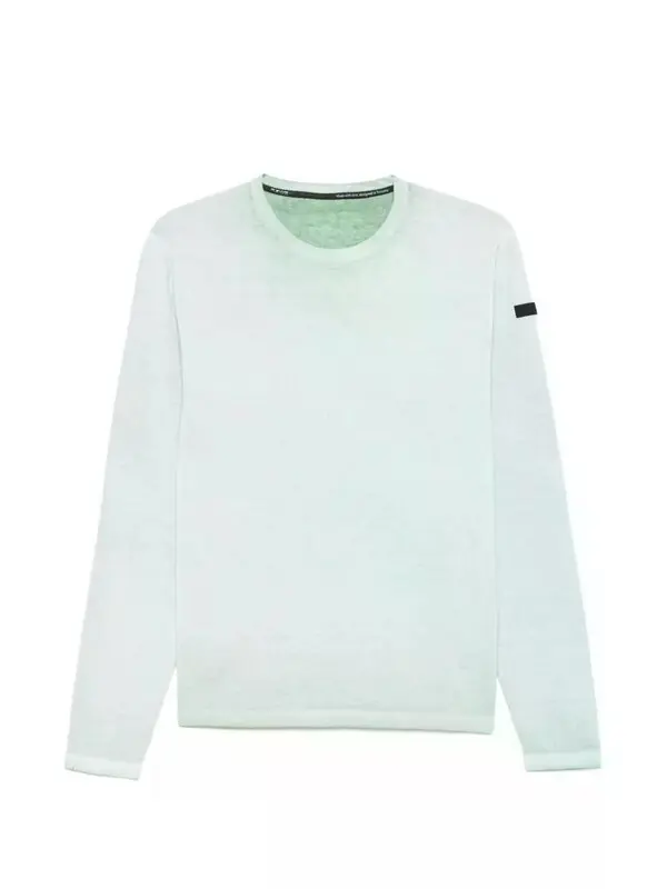 RRD Round-neck Cotton Sweater - Green