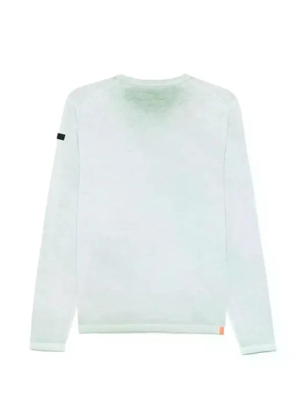 RRD Round-neck Cotton Sweater - Green