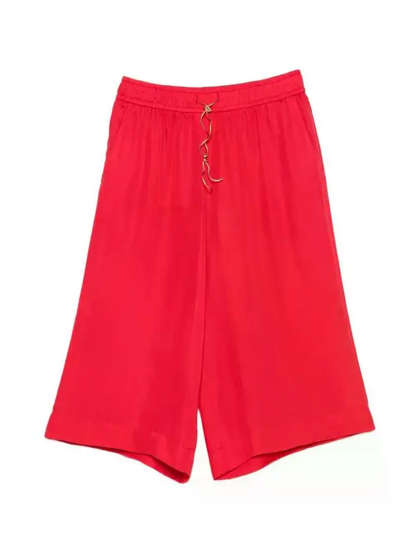 MERCI Drawstring Cropped Trousers