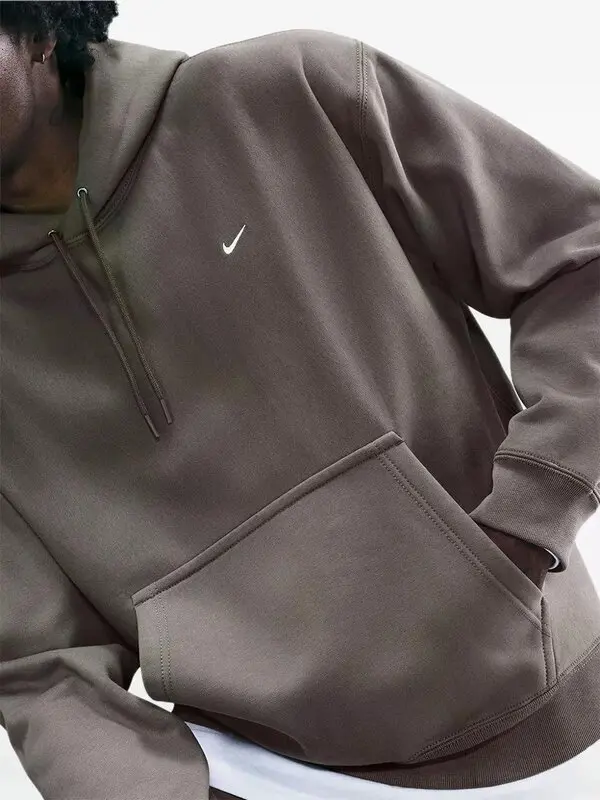 Nike Solo Swoosh Hoodie - Brown