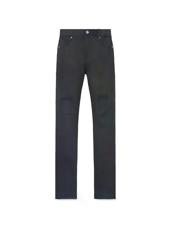 RtA Bryant Embroidered Jeans - Grey