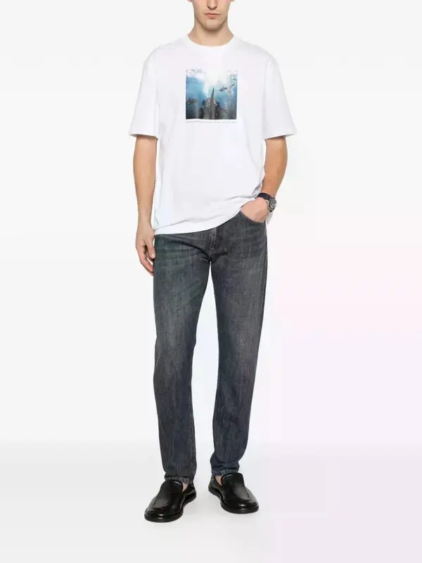 DONDUP Washed-effect Five-pocket Jeans
