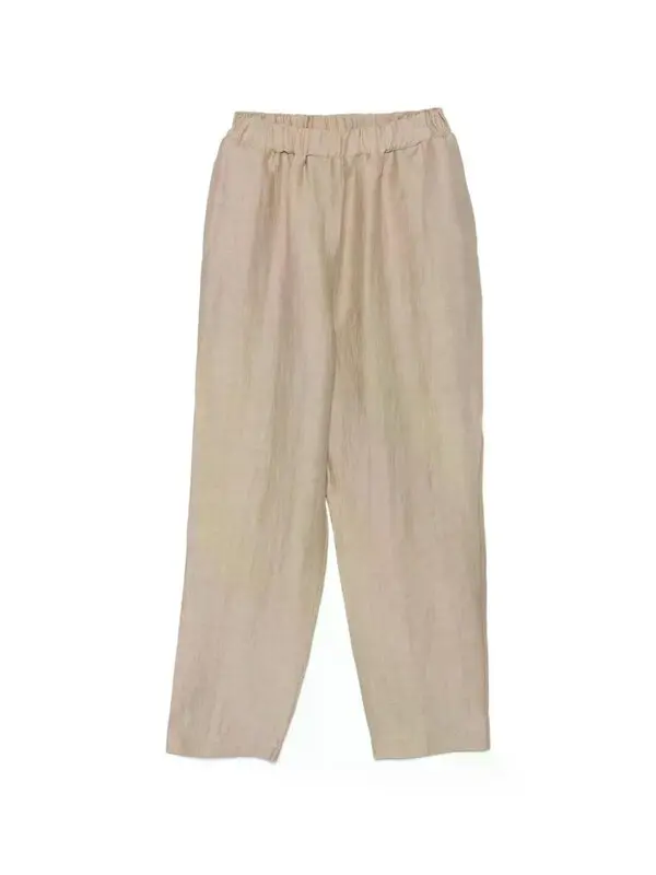 Alpha Studio Elasticated Straight Leg Trousers