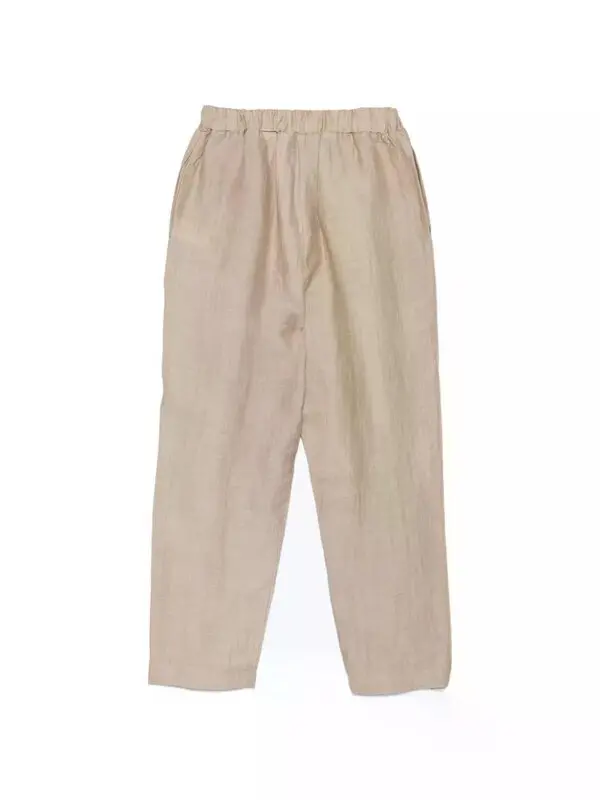 Alpha Studio Elasticated Straight Leg Trousers