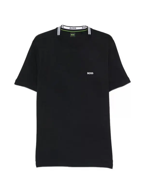 BOSS Logo-print T-shirt - Black