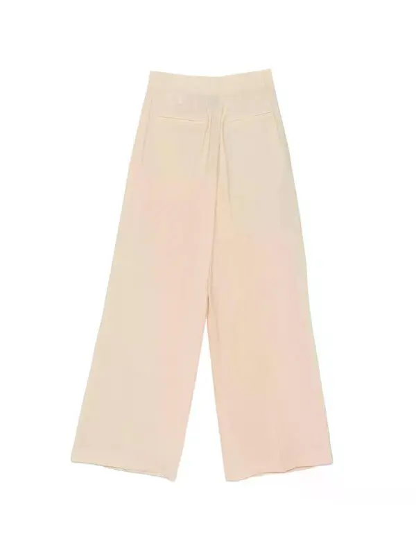 Alpha Studio Pleated Wide Leg Trousers
