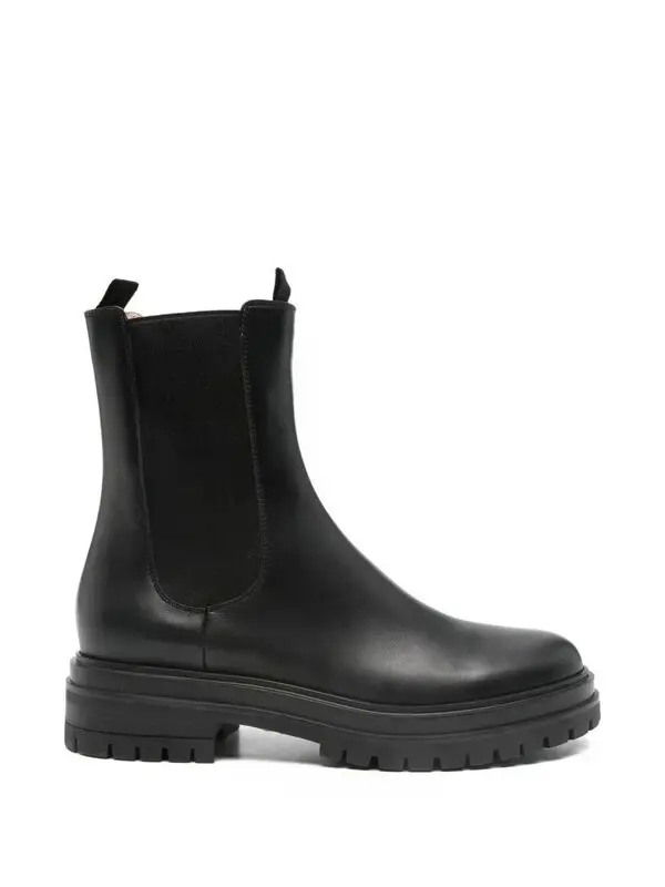 GIANVITO ROSSI Chelsea Boots - Black