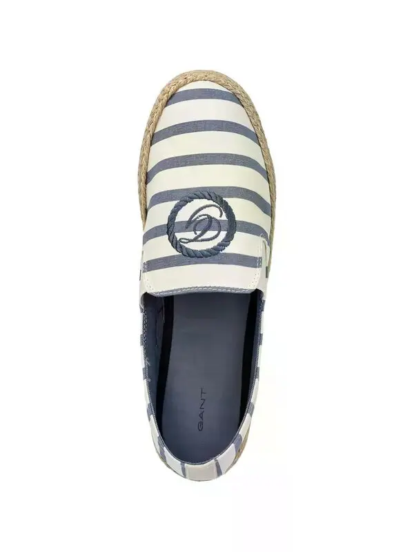 Gant Striped Espadrilles - White