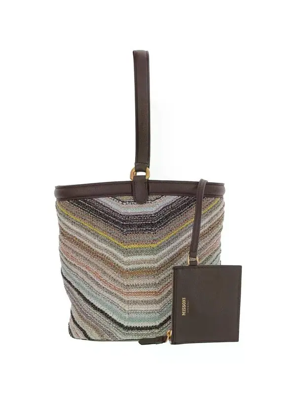 Missoni Chevron Knit Shoulder Bag