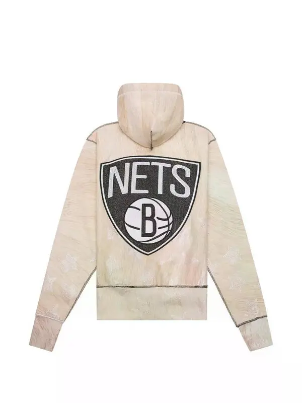 ADVISORY BOARD CRYSTALS Wood Grain Star-print Hoodie