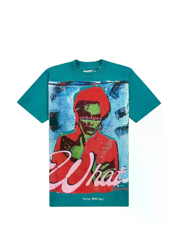 BETTER WITH AGE Wha? Graphic-print T-shirt