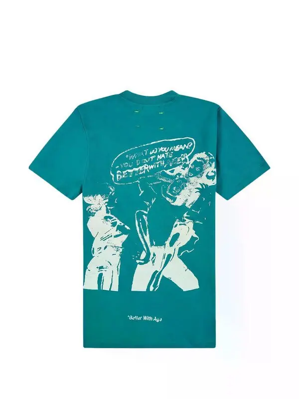 BETTER WITH AGE Wha? Graphic-print T-shirt