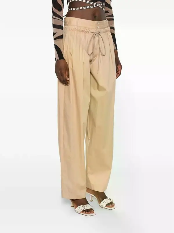 ANIYE BY Drawstring Closure Trousers - Neutrals