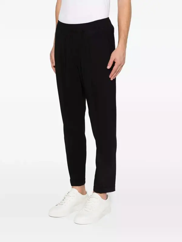 PMDS PREMIUM MOOD DENIM SUPERIOR Elasticated-waistband Pressed-crease Trousers