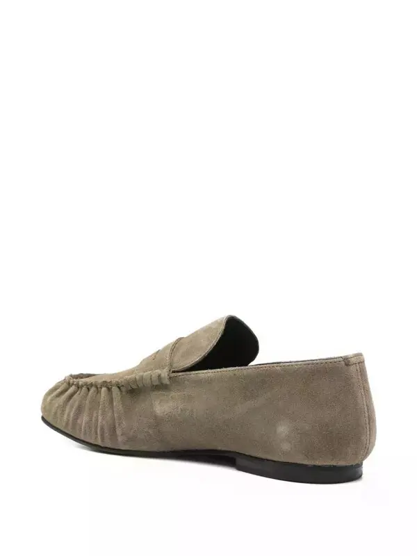 ALOHAS Aven Suede Loafers - Green