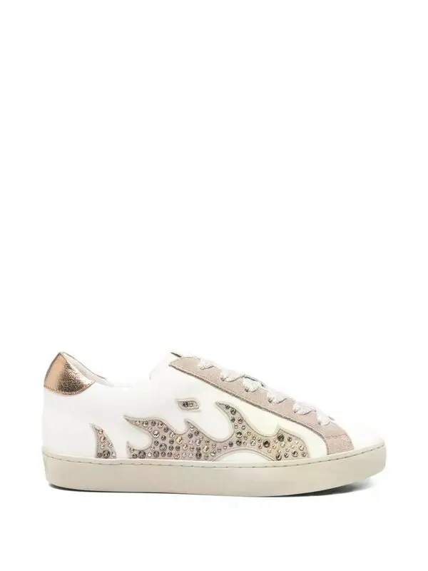 GAMIN Stud-embellishment Sneakers - White