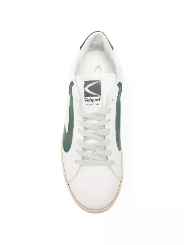 VALSPORT Logo-print Leather Sneakers