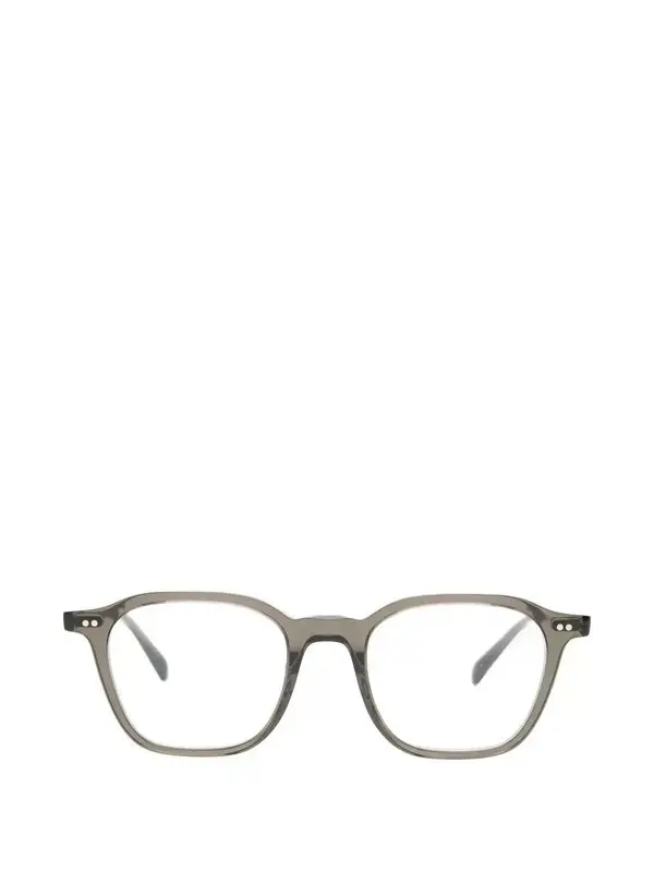 Oliver Spencer Arlett Square-frame Eyeglasses - Grey