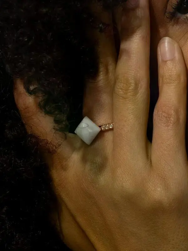 ALETTO BROTHERS Diamond And Onyx Ring