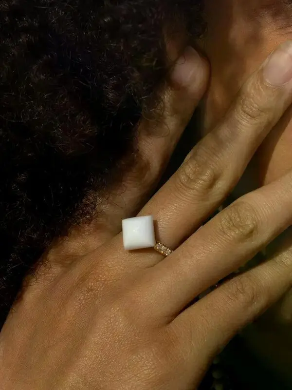 ALETTO BROTHERS Diamond And Onyx Ring