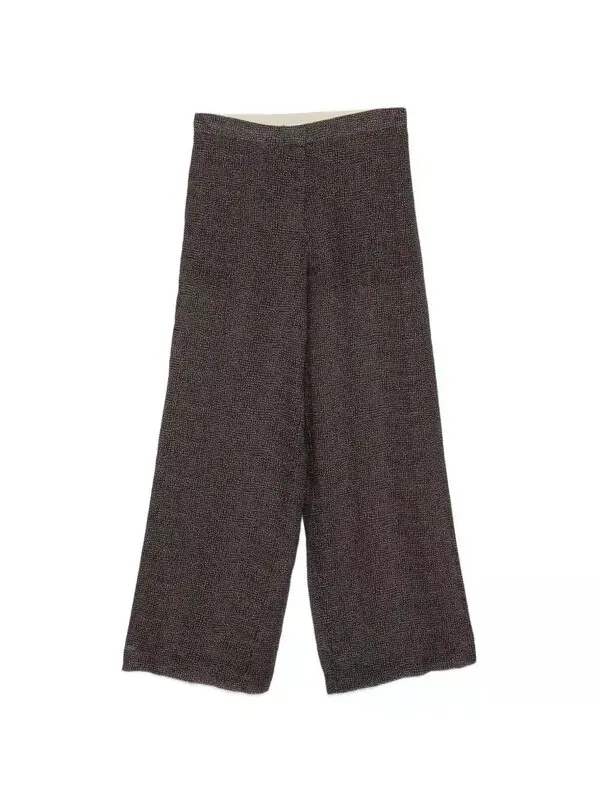 ALYSI Dotted Wide Leg Pants