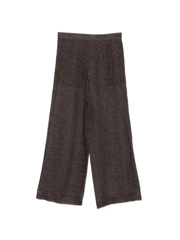 ALYSI Dotted Wide Leg Pants