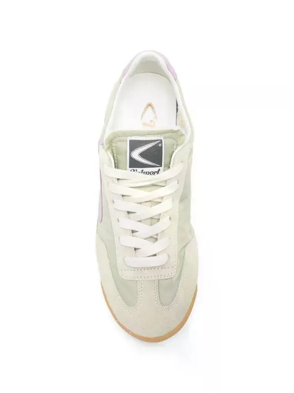 VALSPORT Suede Panel Sneakers - Green